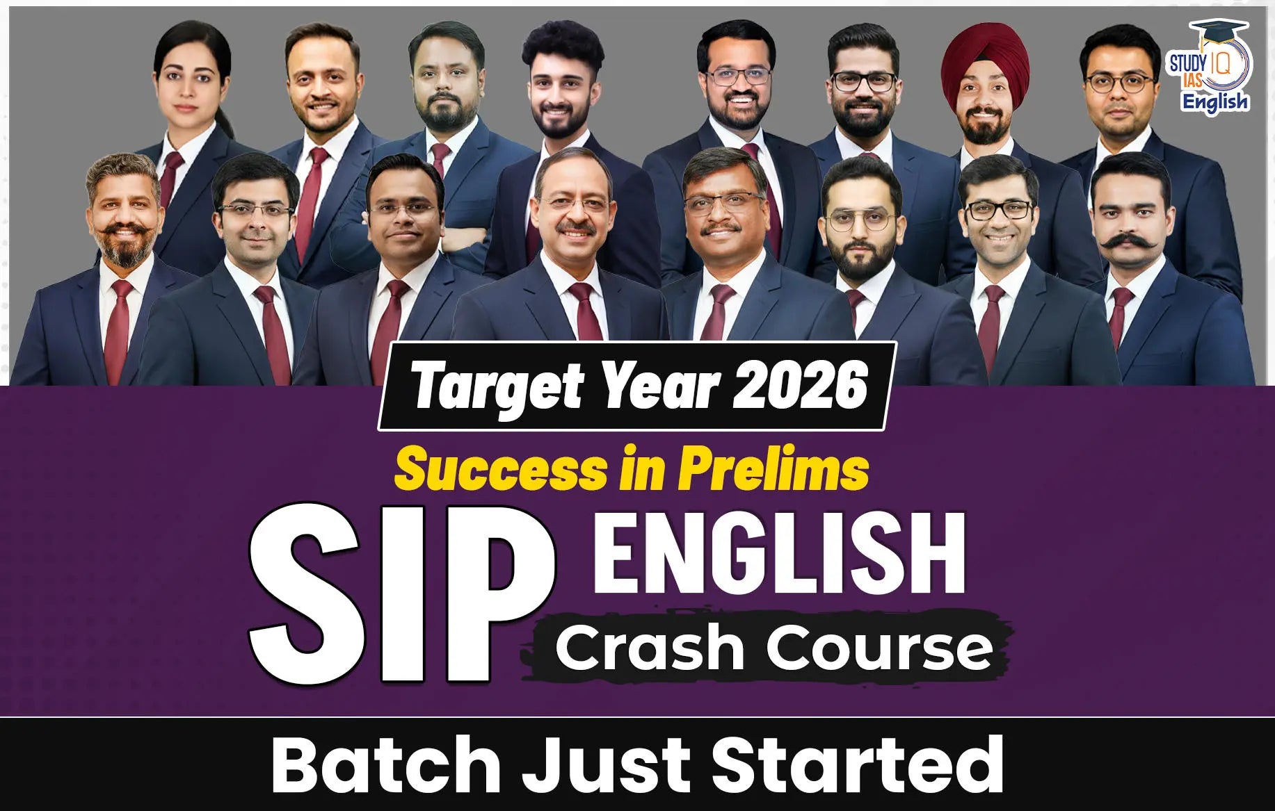 UPSC IAS Live SIP 2026 Crash Course March English Batch – IAS STUDY IQ ...